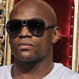 Floyd Money Mayweather in Gold Royal Chair Shades Facebook Cover ...
