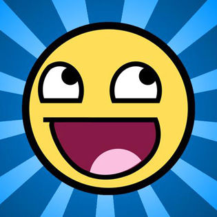 Awesome Face Facebook Cover - Funny