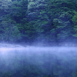 Misty Mirror Lake Facebook Cover - Nature